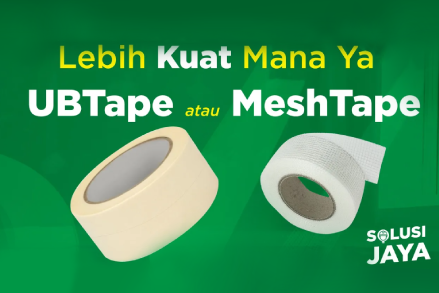 UB Tape vs Mesh Tape - Tips Penyambungan Gypsum
